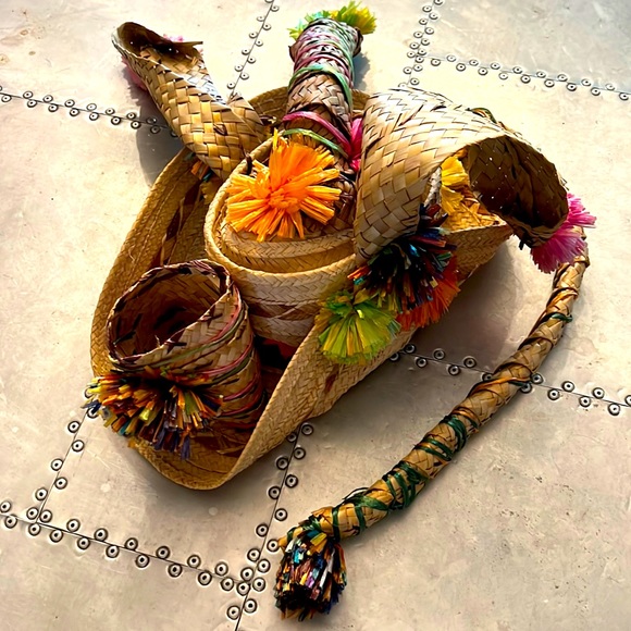 Accessories | Very Strange Straw Party Hat | Poshmark